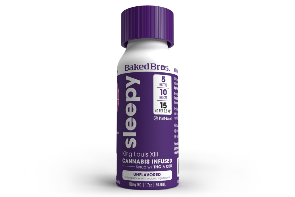 Sleepy Syrup | THC Syrup for Sleep | Baked Bros