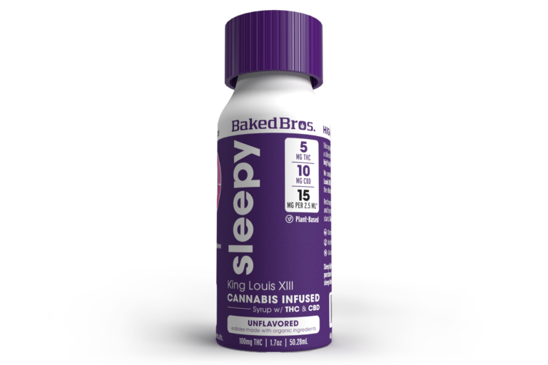 Sleepy Syrup | THC Syrup for Sleep | Baked Bros