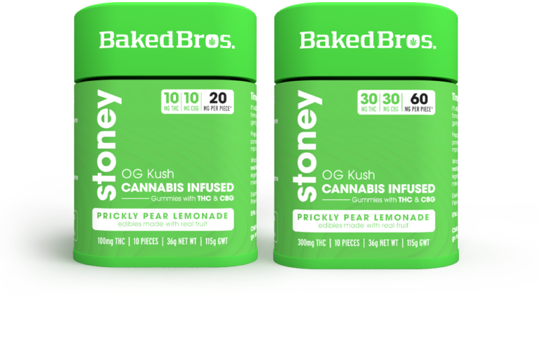THC Gummies with CBD | Cannabis Gummies | Baked Bros.